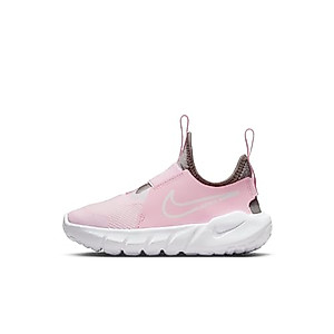 Nike Girl's Flex Runner 2 (Little Kid) Pink Foam/White/Flat Pewter/Photo Blue 2 Little Kid M