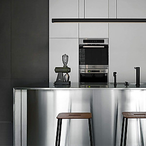 ZYJT PVC Edge Banding, 1" x 25ft Non Glued Flexible Durable Real Brushed Aluminum Grey Silver Veneer Edge Trim for DIY Table Cabinet Furniture Decorative Trim