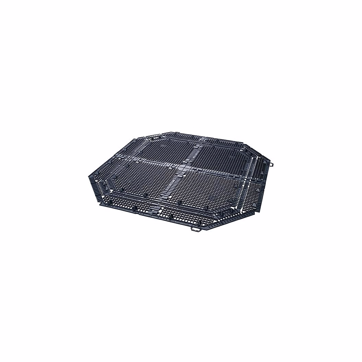 Exaco Tierra Garden Soil Fence for Thermo King Composter (Large), Fence Protects Your Outdoor Compost Bin from Unwanted Animals and Increases Drainage, 626100