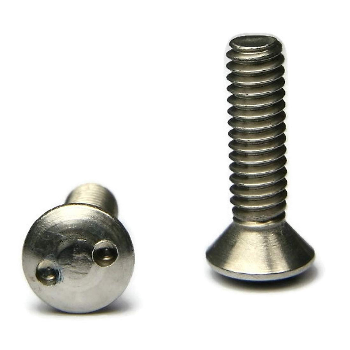18-8 Stainless Steel Spanner Security Oval Head Machine Screws - #10-24 x 1-1/4" Qty 25