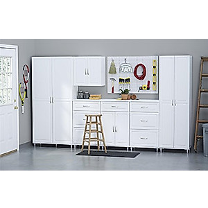 SystemBuild Kendall 1 Drawer/2 Door Base Storage Cabinet 24" - White