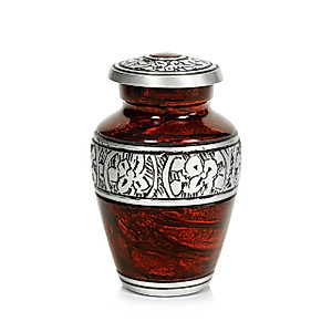 SmartChoice Urn for Human Ashes Adult Memorial urn Funeral Cremation Urn (Keepsake Cremation Urn)