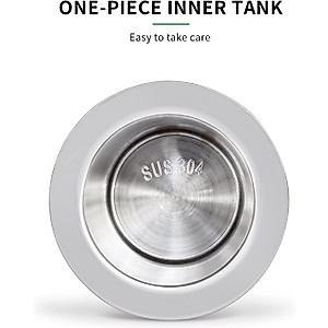 304 Stainless Steel Argentina Yerba Mate Cup With Straw Tea Gourd Mug One Bombilla Mate (Straw) a Cleaning Brush (Black)