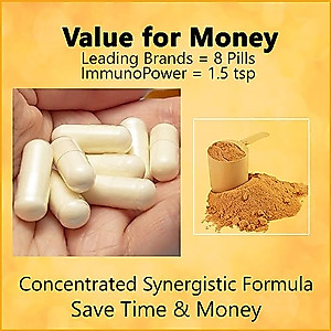 ImmunoPower Gold - New Formula - Targeted Support to Help Increase Natural Killer Cell Activity with 35+ Vitamins Minerals - Powder Formula