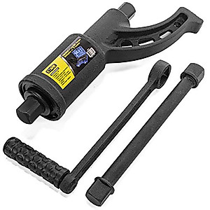 XtremepowerUS Torque Wrench Labor Saving Lug Nut Wrench/Multiplier w/Cr-v Socket (Torque Wrench W/ 8pc Socket Set)