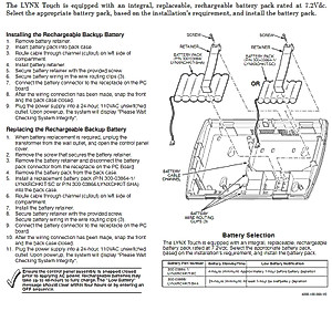 Kastar Battery Replacement for Honeywell Ademco Genuine LYNXRCHKIT-SHA Lynx Backup Battery, 300-03866, LCP500-4B, OSA214, Lynx Plus, Lynx 5100 5200 5210 5300 7000, Lyric Keypad LCP500-L Controller