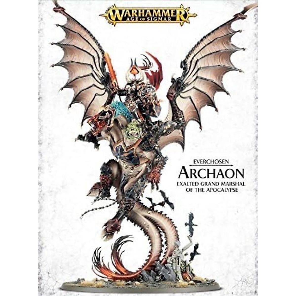 Games Workshop 99120201045" Everchosen Archaon Exalted Grand Marshal, Black