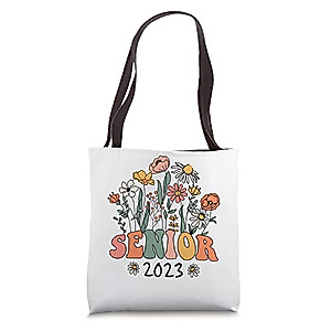 Wildflowers Senior Class of 2023 Senior Graduation Hippie Tote Bag
