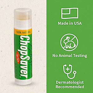 Gosling's Original ChopSaver Lip Care, All Natural Hydrating Lip Balm, Chapstick for Musicians and More, Effective Relief for Dry, Cracked Lips and Skin, Made in USA, 0.15 Oz (Pack of 6)