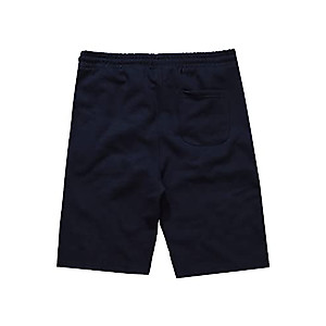 JP 1880 Menswear Big & Tall Plus Size L-8XL JP Logo Comfy Sweat Shorts Navy Blue XXXXXXX-Large 702636 70