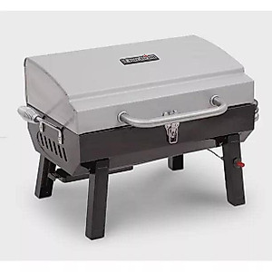200 Liquid Propane, (LP), Portable Stainless Steel Gas Grill