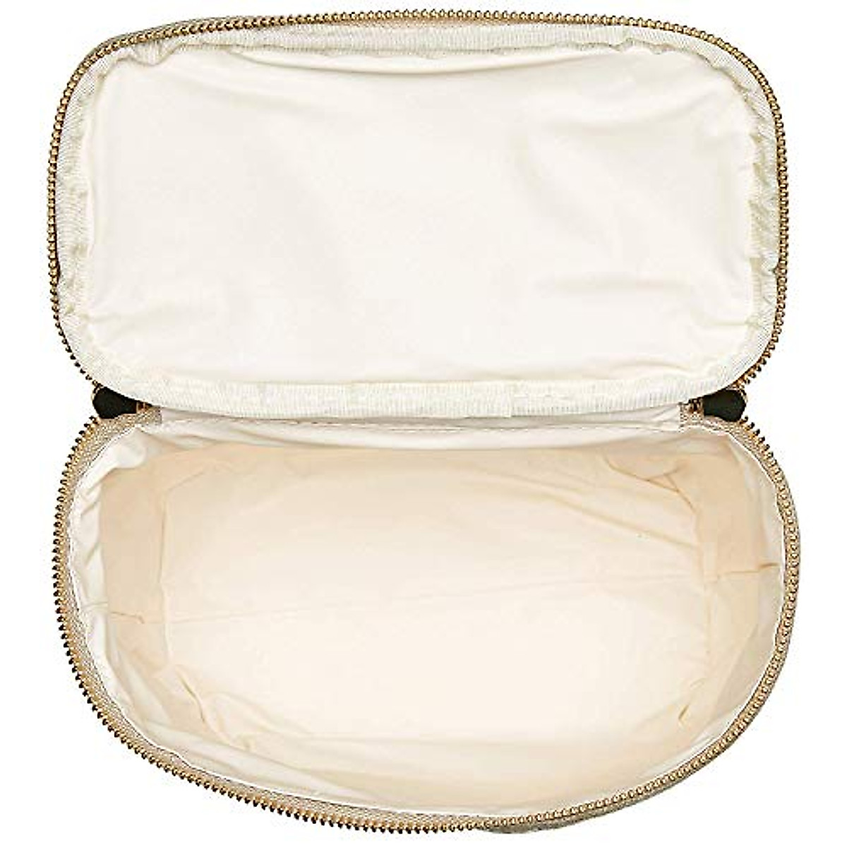 Kate Spade New York Insulated Lunch Tote, Small Lunch Cooler, Cute Lunch Bag for Women, Thermal Bag with Double Zipper Close and Carrying Handle, Two-Tone Stripe