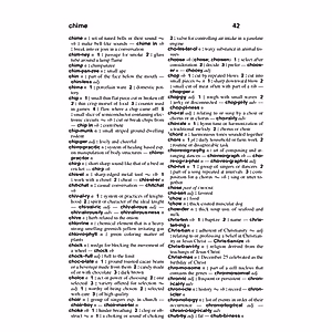 Webster's Dictionary & Thesaurus, Newest Edition