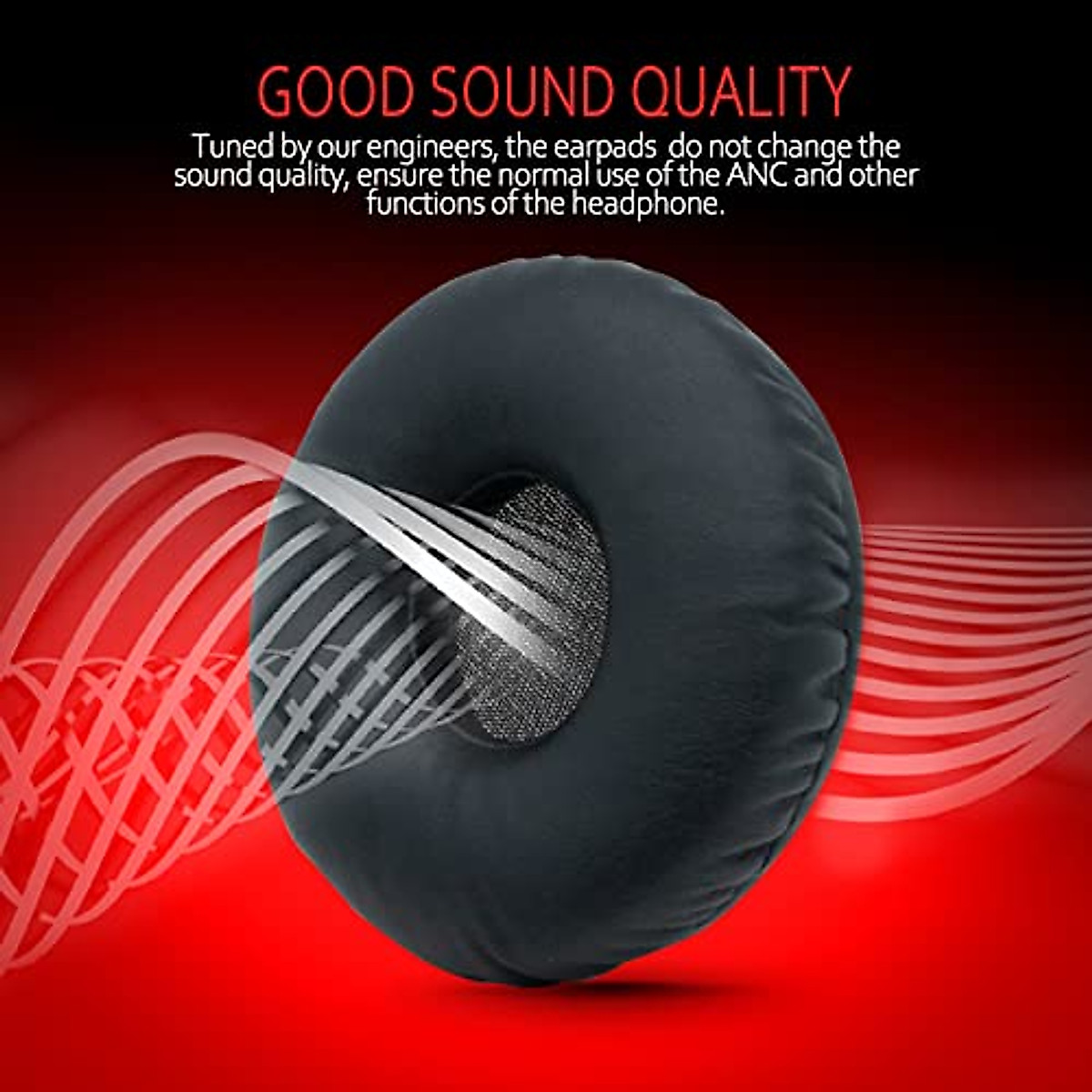 Replacement Ear Pads for Sony MDR-XB550AP MDR-XB450AP MDR-XB450 Extra Bass On-Ear Headphones, Memory Foam Soft Leather Replacement Ear Cushions by Krone Kalpasmos