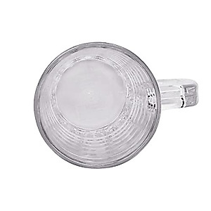 G.E.T. 00085-1-SAN-CL Shatter-Resistant Plastic Beer Mug / Stein, 20 Ounce, BPA Free (Set of 12)