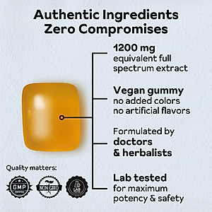 Jujube Seeds in Daily Gummies, 300 mg Full-Spectrum Jujube Seeds, Supports Relaxation & Restful Sleep, 100% Plant Based Vegan & Gelatin Free, Peach Flavored, 45 Gummies