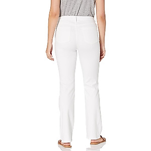 NYDJ Women's Marilyn Straight Denim Jeans, White, 6