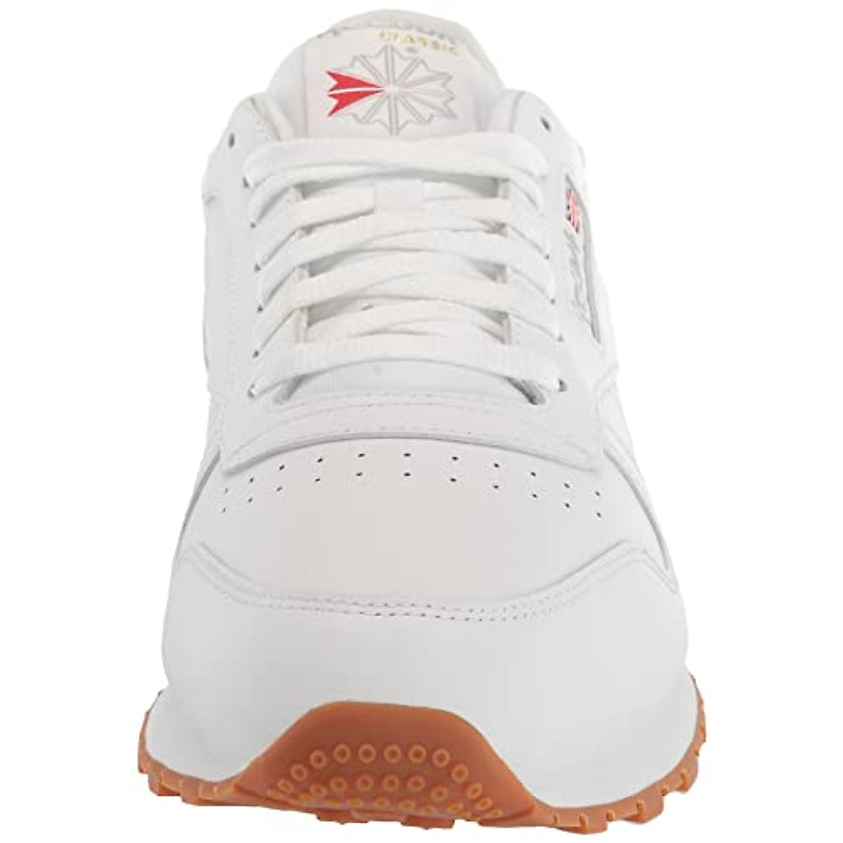 Reebok unisex adult Classic Leather Sneaker, Ftwr White/Pure Grey 3/ Rubber Gum-03, 11.5 Women 10 Men US
