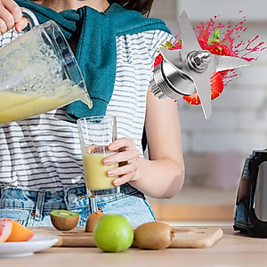 Blender Blade Replacement Part for Vitamix, Stainless Steel Blender Wet Blade Assembly Compatible with Vitamix 5200 Series 32oz and 64oz Mixer Containers Accessories Kitchen