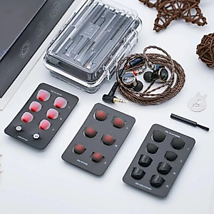 FIIO FD3 PRO Earphones in-Ear Earbuds High Resolution 1DD Deep Bass Detachable MMCX Connector with 2.5/3.5/4.4mm Plugs DLC Black