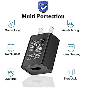 VHBW Power Cord for Skull Shaver, Charger for Pitbull Gold Pro/Silver Pro/Platinum/Palm Beast Trimmer, Replacement AC Power Adapter, 5.9ft, Silver