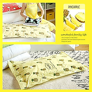 Vacuum Storage Bags - 4 Pack(2 x Large, 2 x Jumbo) Space Saver Bags with Pump