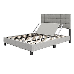 Boyd Sleep Queen Adjustable Bed Kit – Turn Your Mattress & Frame Into Heads-Up Adjustable Base with Powerful Motor, Wireless Remote, Head Incline, Easy Assembly, Zero Clearance Design