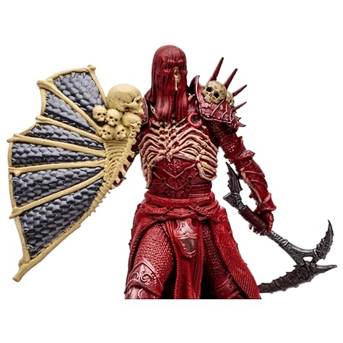 McFarlane Toys - Diablo IV Rend Barbarian and Blood Necromancer 2pk Gold Label 1:12 Scale Posed Figures, Gold Label, Amazon Exclusive