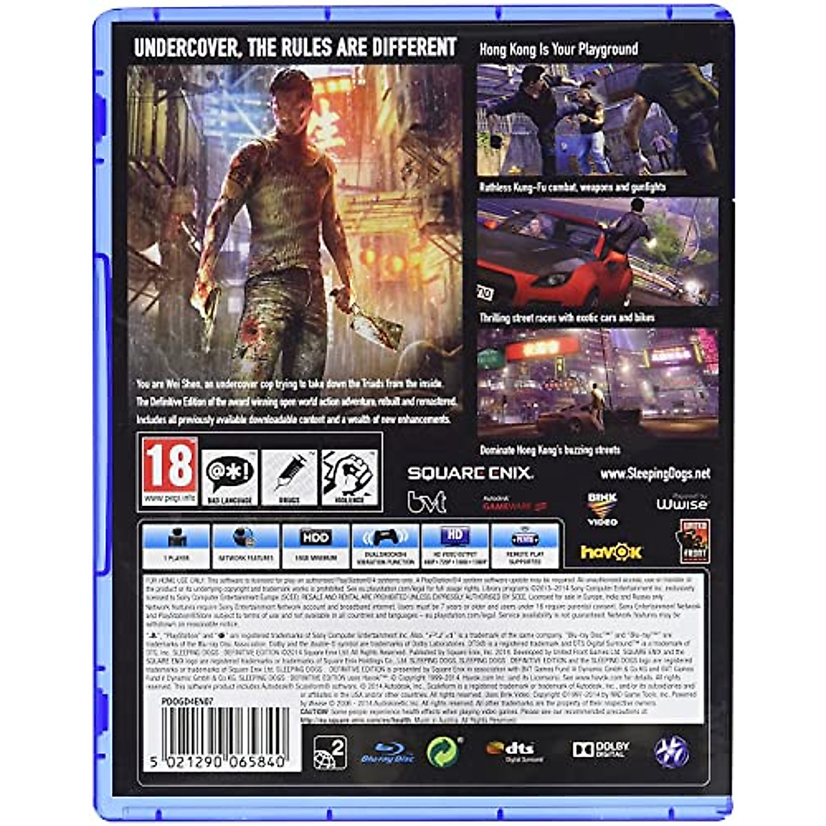 Sleeping Dogs Definitive Edition (PS4)