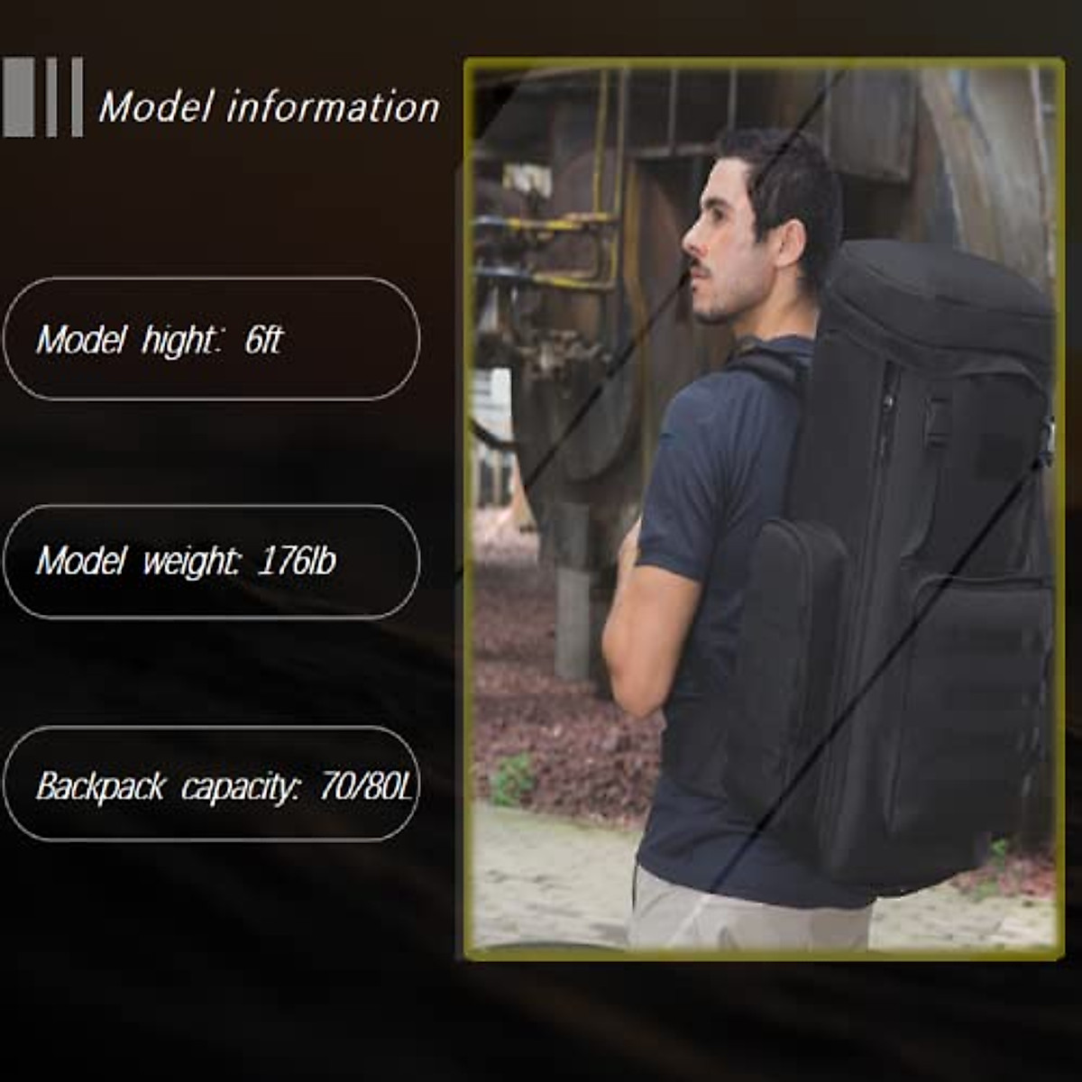 Extra Large Waterproof Hiking Backpack | 70L/85L Durable Rucksack