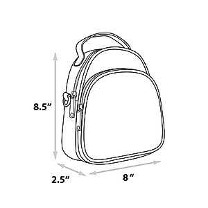 Disney Bag, Crossbody Light Up, The Nightmare Before Christmas Jack Expression White Black, Black PVC