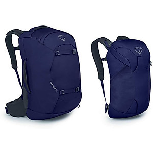 Osprey Fairview 55 Women's Travel Backpack, Winter Night Blue
