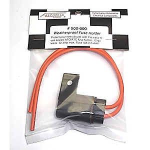Fastronix Automotive/Marine Weatherproof Blade Style ATO/ATC Fuse Holder with Cover