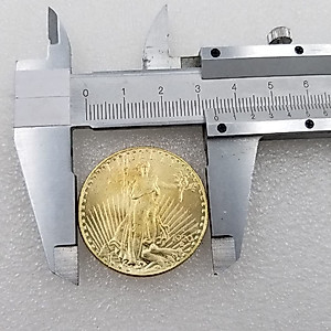 Kocreat Copy 1920-S Double Eagle Liberty Coin Twenty Dollars-Replica USA Souvenir Coin Hobo Coin Morgan Dollar Collection, Silver