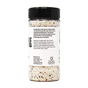 Black Truffle Sea Salt, 9 Ounce