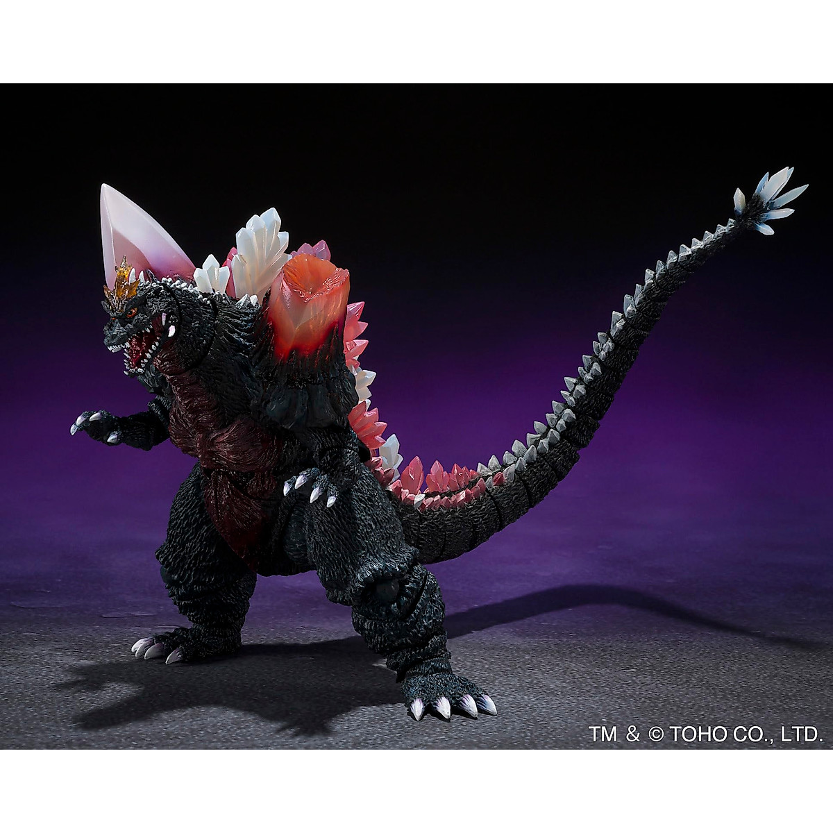 TAMASHII NATIONS - Godzilla vs. SpaceGodzilla - SpaceGodzilla Fukuoka Decisive Battle Ver., Bandai Spirits S.H.MonsterArts Action Figure