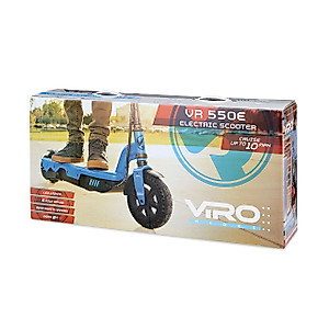 VIRO Rides VR 550E Rechargeable Electric Scooter With Lights - Ride On UL 2272 Certified, Multicolor