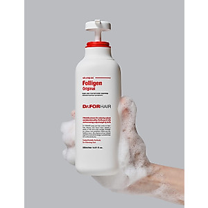 Dr.FORHAIR Set of (2) Folligen Original Shampoo 500 ml