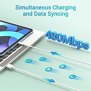 iPhone Charger MFi Certified, Quntis 2Pack 6.6ft Lightning Charging Cable Cord with Dual Port USB Wall Charger Block Adapter for iPhone 14 13 12 SE 11 Max XS XR X 8 7 6s 6 Plus iPad Pro iPod Airpods