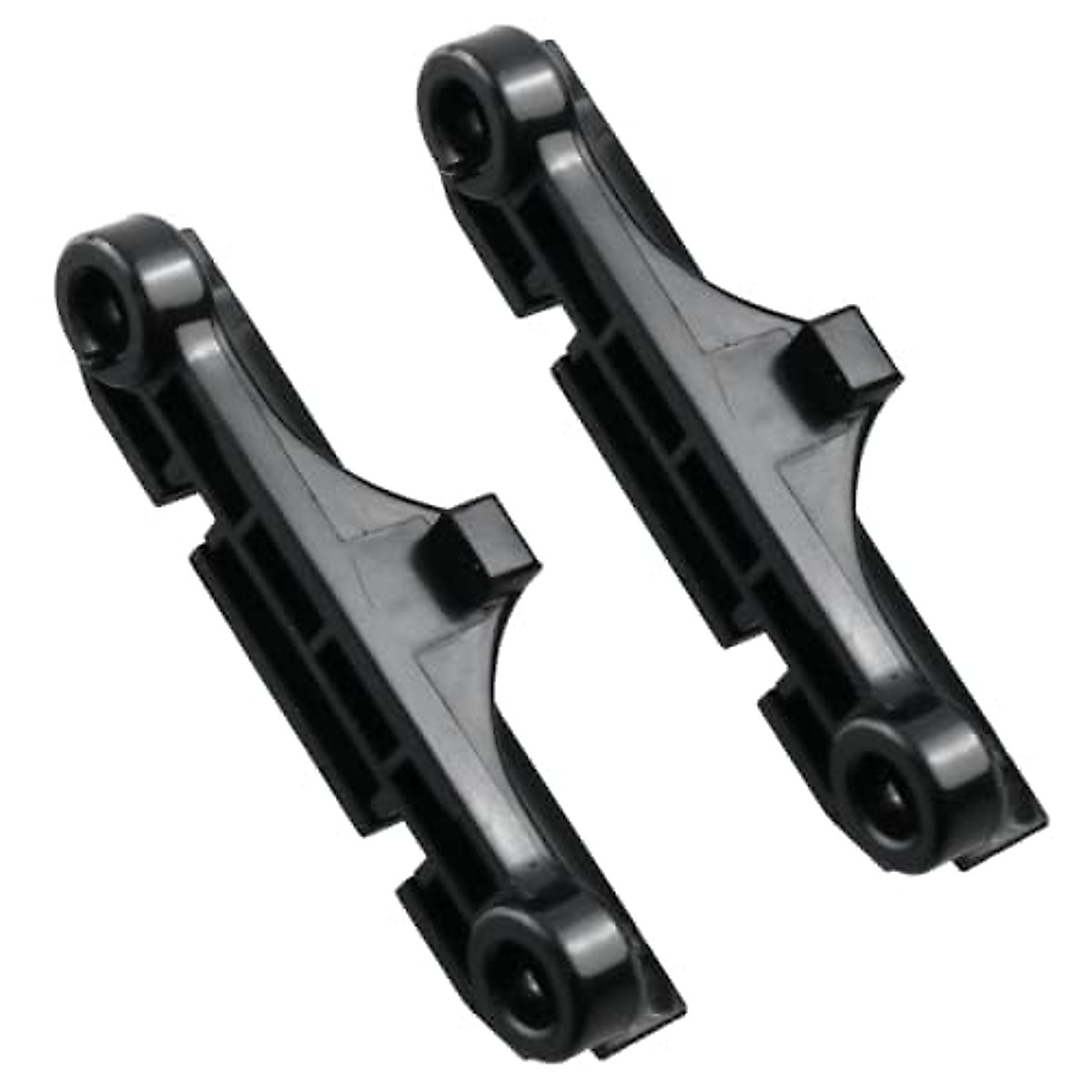 SJZBIN CPU Fan Bracket 3Pairs Black CPU Fan Support Brackets Retainer Brackets Plate Support Holders for AM4 AMD