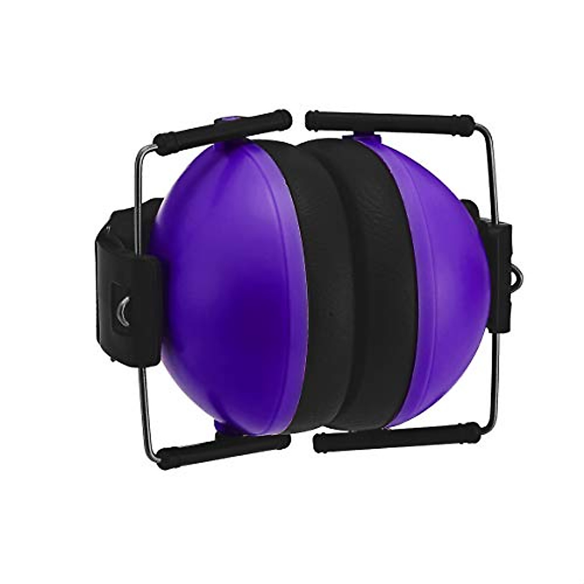 Amazon Basics Kids Ear-Protection Safety Noise Earmuffs, Purple