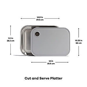 Hydro Flask Cut and Serve Platter Birch