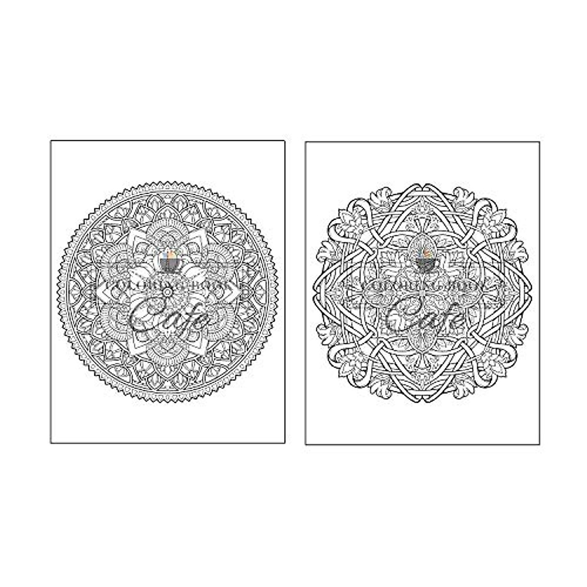 125 Mandalas: An Adult Coloring Book Featuring 125 of the World’s Most Beautiful Mandalas for Stress Relief and Relaxation (Mandala Coloring Books)