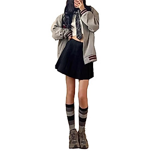 Beautifulfashionlife Girl`s High Waist Solid Pleated Mini Slim Single Tennis dress Skirts (XS, Black)