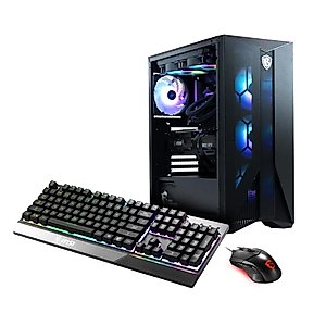 MSI Aegis RS (Tower) Gaming Desktop, Intel Core i7-13700KF, GeForce RTX 4080, 32GB RAM (8GB x 4), 1TB SSD + 2TB HDD, 240 Liquid Cooling, USB Type-C, VR-Ready, Win 11 Home Adv - (13NUG-425US)