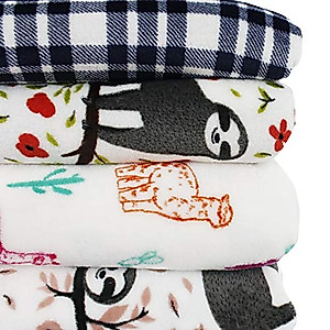 Thro by Marlo Lorenz Throw Blanket, Light Pink Gray