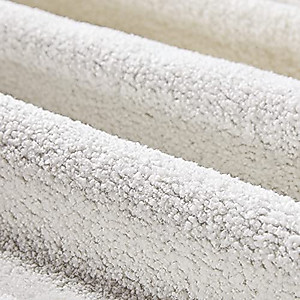 AMERLIFE Sofa, Deep Seat Sofa-Contemporary Bouclé Sofa Couch, 3 Seater for Living Room-Oversized Off-White Comfy Visit The Store 97in x 33in x 40in