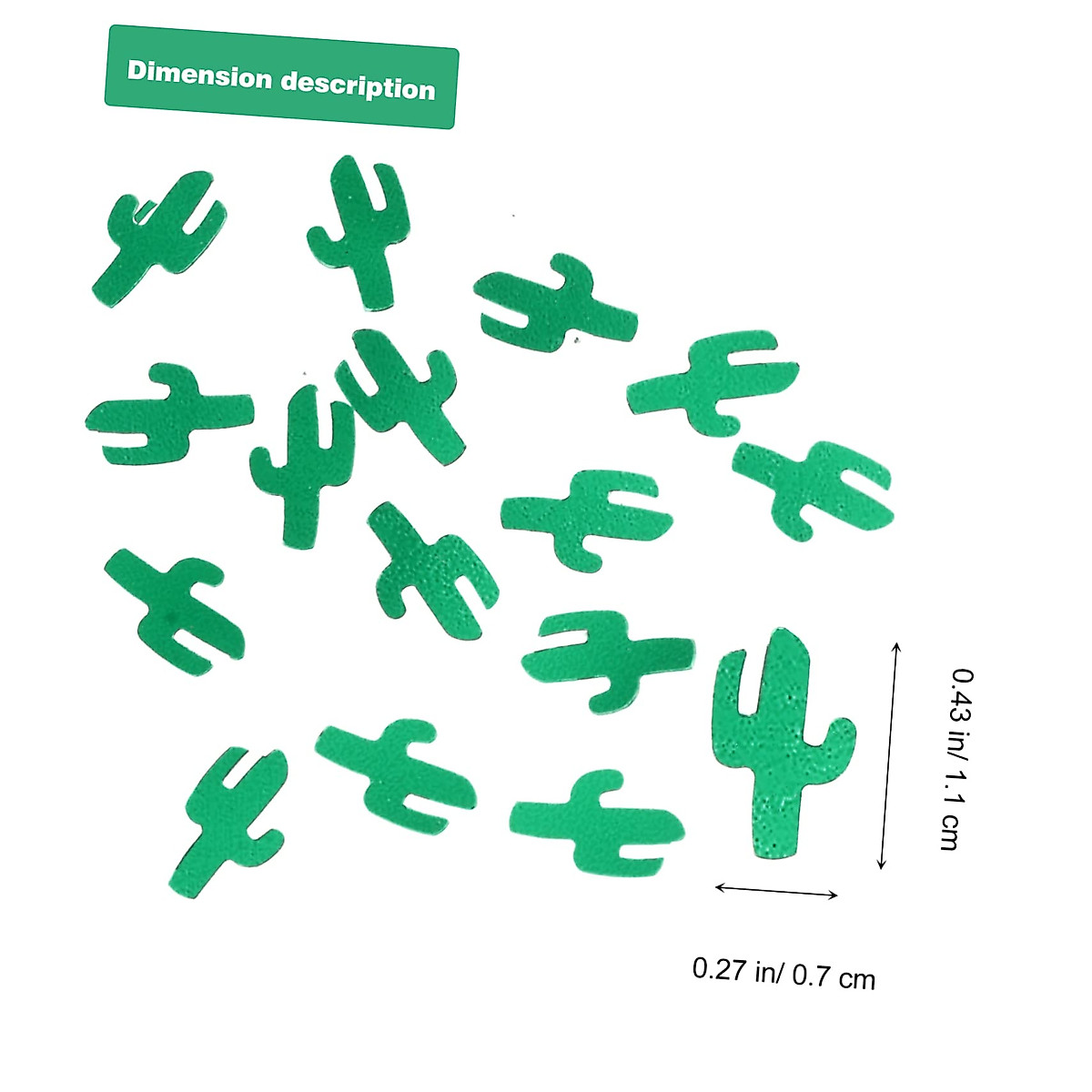 JOINPAYA 1 Pack cactus confetti star decor mexican decor plastic balloons pvc table scatter sprinkles Tropical party table Confetti Festival Sequins Party Decorative Confetti Party Confetti