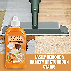 Syeelopri 100ml Floor Cleaner Orange, Powerful Decontamination Floor Cleaner (1pc)