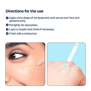 Torriden DIVE IN Hyaluronic Acid Serum 50ml (1.69 fl.oz.) | Deep Hydration to Get Glow Skin | Hyaluronic Acid, Panthenol, Allantoin | Korean Facial Serum